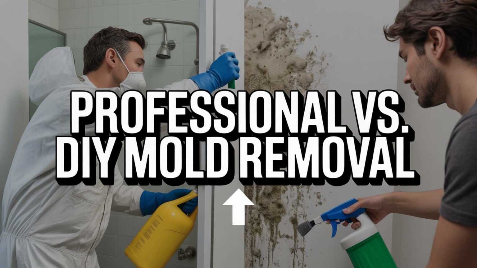 Professional vs. DIY Mold Removal - MoldInspection.ca