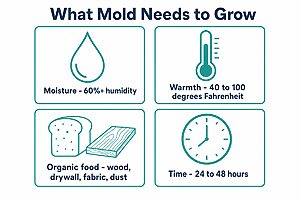 What Is Mold? Definition, Types & How It Grows